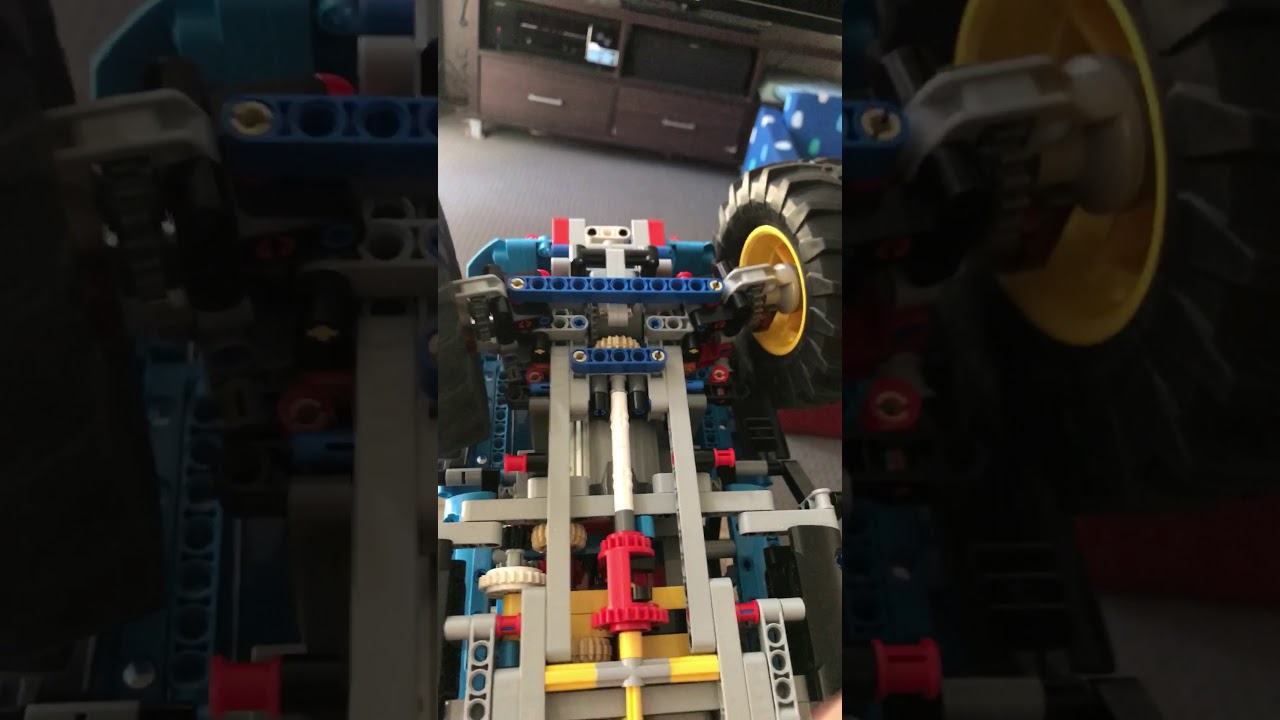 LEGO 42070 MOD 2XL MOTORS ( locked differentials) part 3 - YouTube