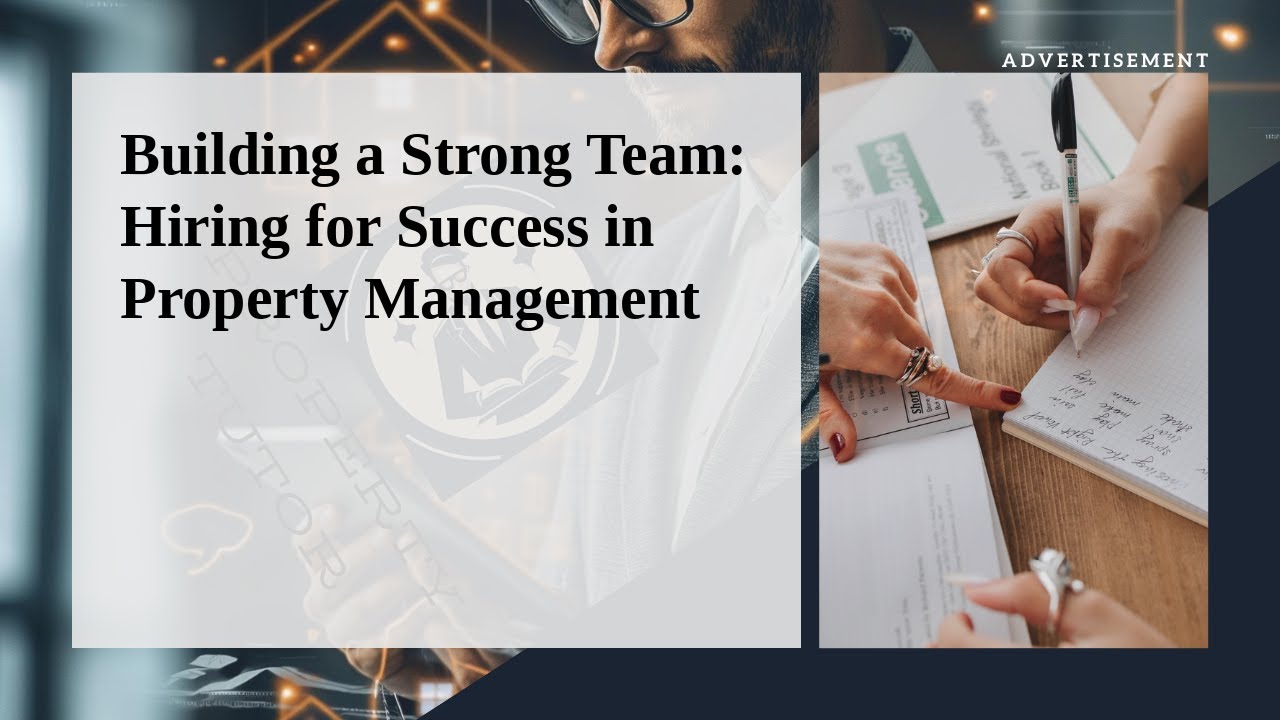🚀 Building a Strong Team: Hiring for Success in Property Management 💼 ...