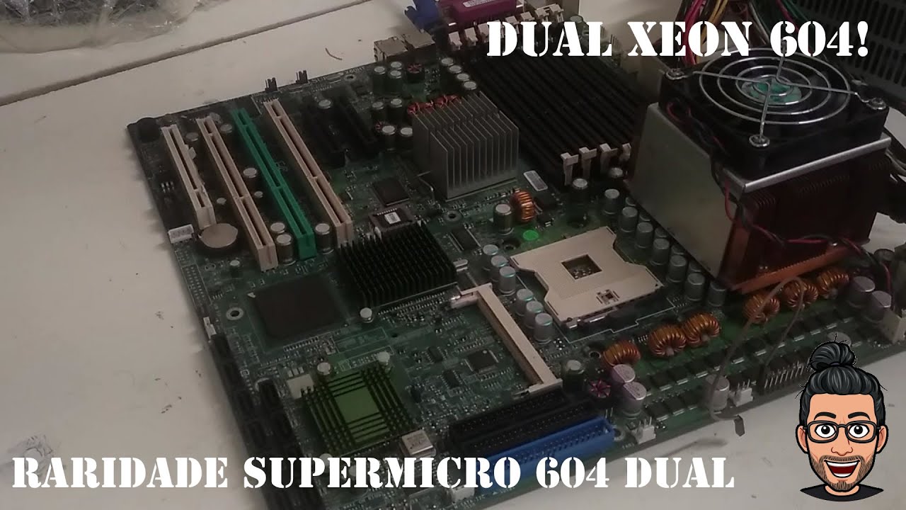 Chegou uma Raridade! Placa-mãe Dual Socket Xeon 604 - Parte 1 - YouTube