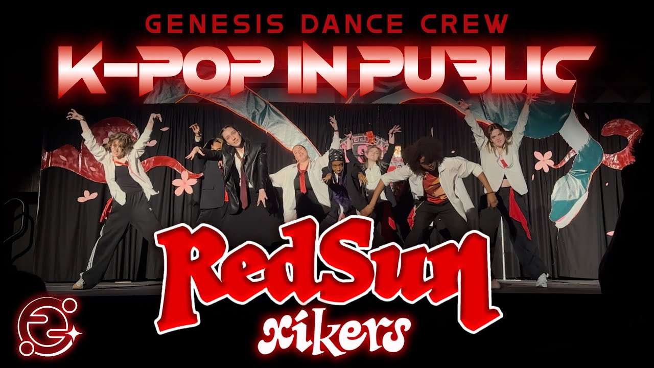 [K-POP IN PUBLIC] Performing RED SUN by XIKERS LIVE at Our School ...