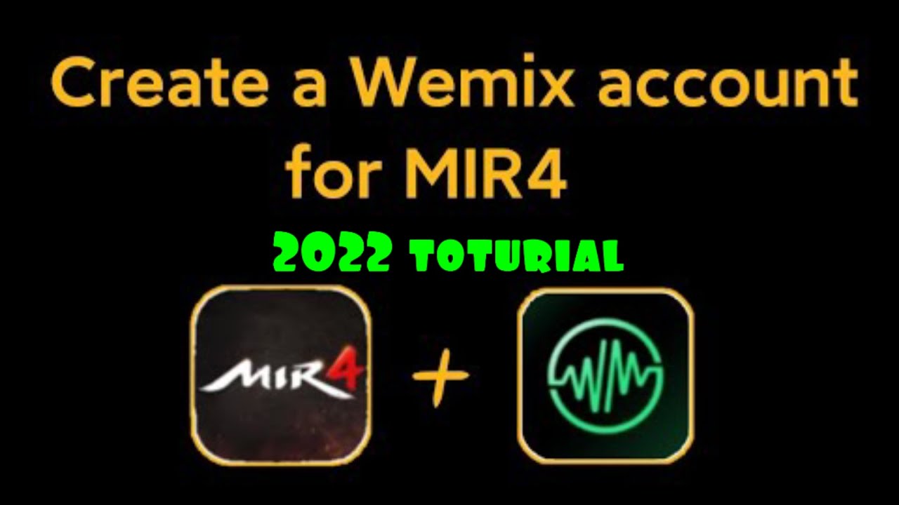CREATE WEMIX WALLET ACCOUNT STEP BY STEP TUTORIAL 2022 - YouTube