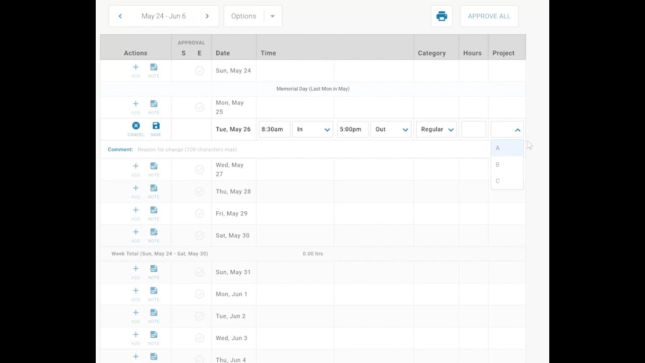 How Employees Can Submit Electronic Timesheets - YouTube