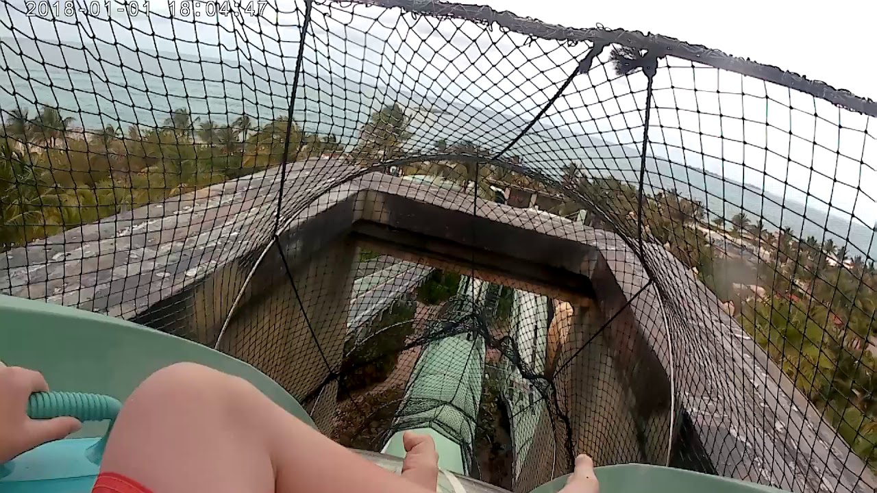 Atlantis Bahamas Drop Slide - YouTube