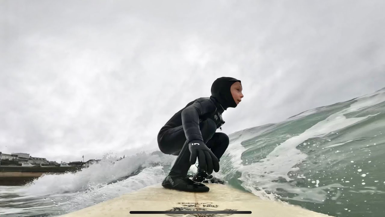 Episode 3: Axel and Rasmus go winter surfing at home in Newquay - YouTube