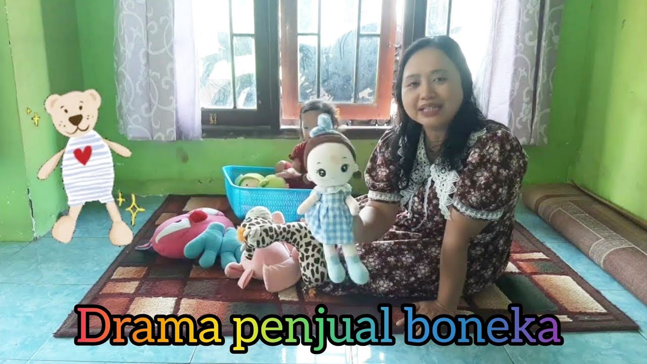 BERMAIN BONEKA BONEKAAN... DRAMA PENJUAL BONEKA - YouTube