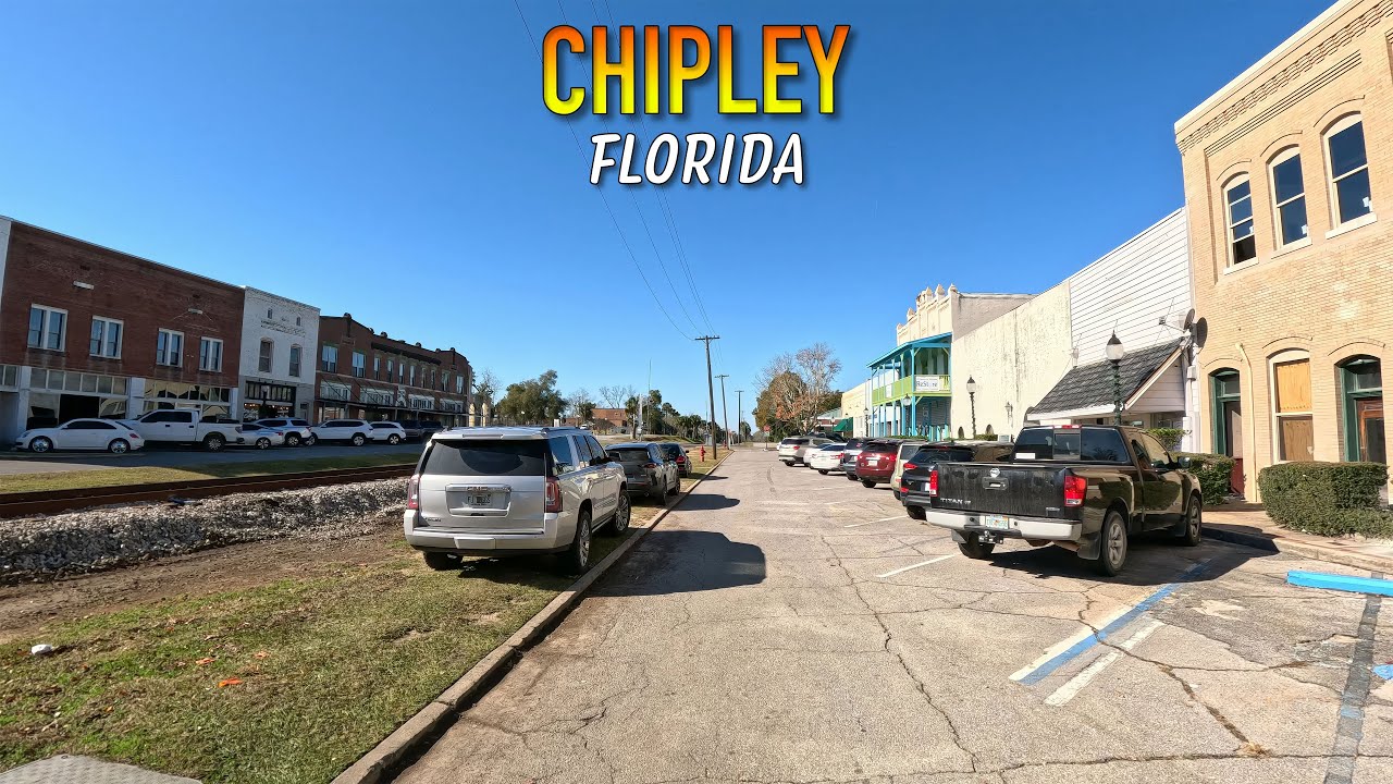 Chipley Florida Driving Through - YouTube