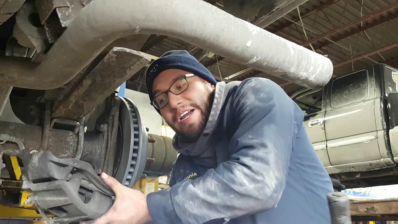 Ford e 150 rear brake job part 2 the install - YouTube