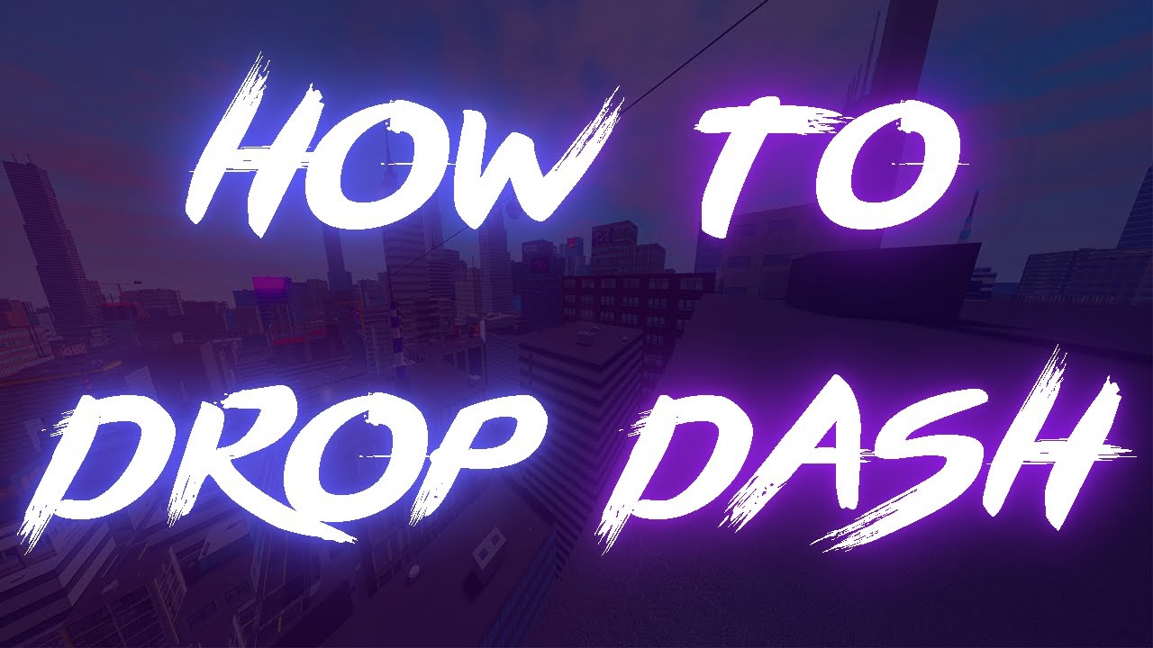 Как сделать drop dash | Roblox parkour - YouTube
