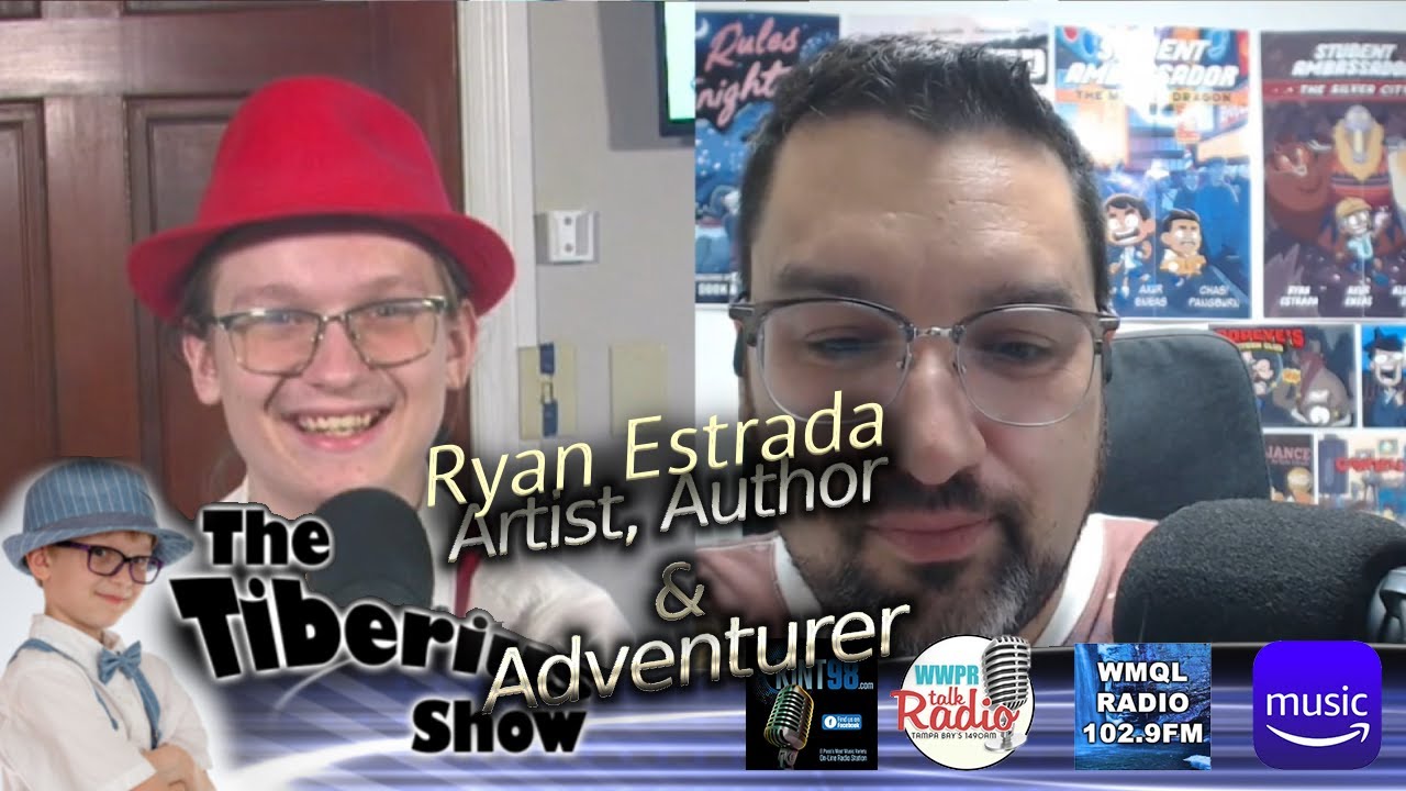 Artist, Author and Adventurer, Ryan Estrada - Guest on the Tiberius ...