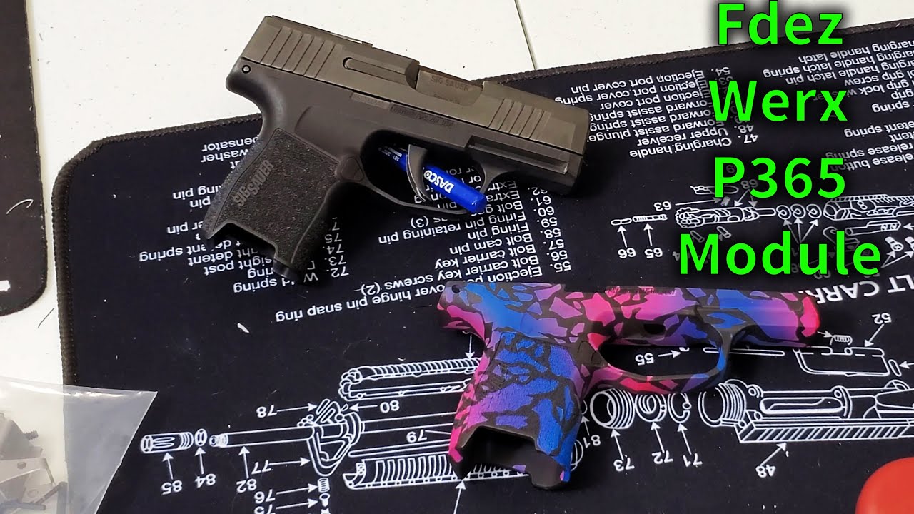 Fdez Werx Unboxing and Install P365 SAS Spectrum - YouTube