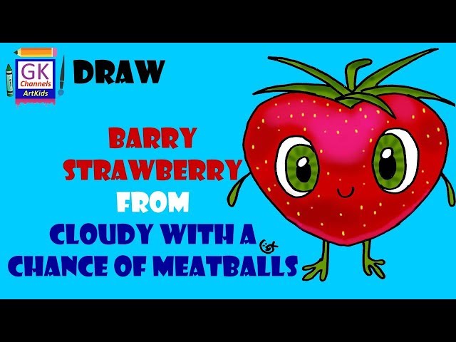 Strawberry Cloudy With A Chance Of Meatballs 2 Drawing