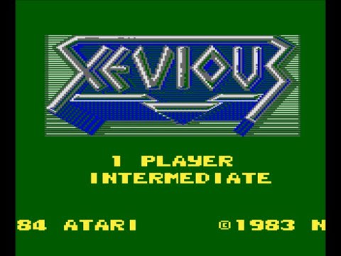 Xevious (Atari 7800.USA.1986..Dev. Atari. Pub. Atari) - YouTube
