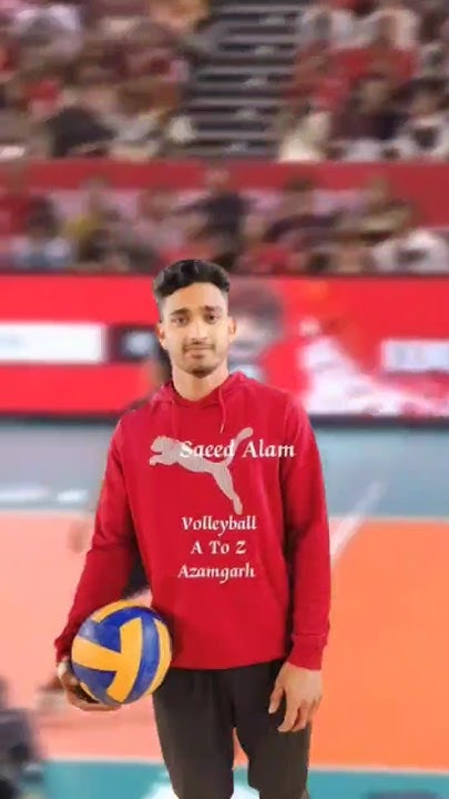 About the volleyball player saeed alam #volleyball - YouTube