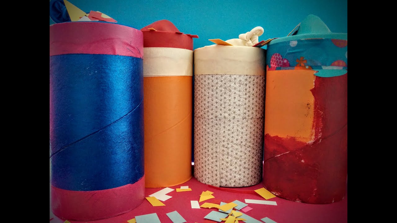 DIY Eid Confetti Poppers - YouTube