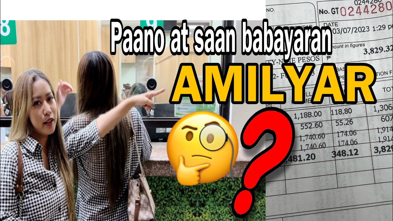 Paano at saan magbabayad ng AMILYAR??? - Lancaster New City Cavite ...