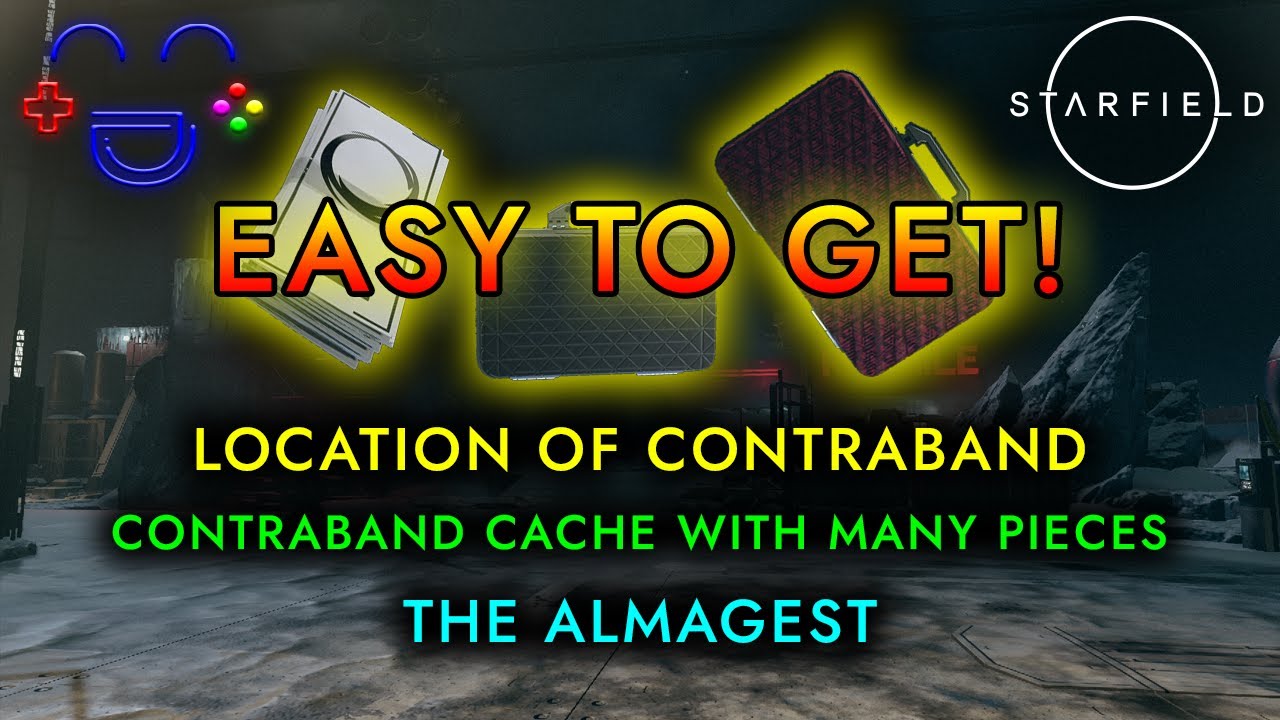 Hidden Contraband Cache | The Almagest | Starfield Tips - YouTube