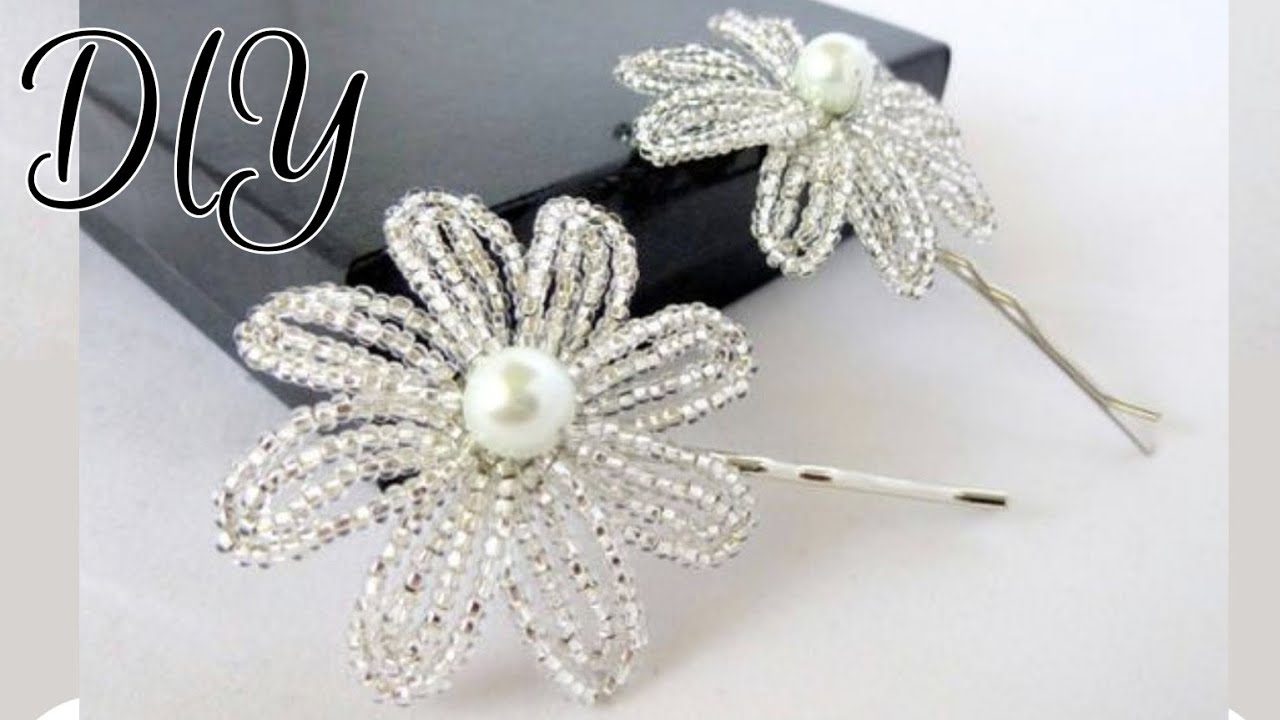 💥Dream, Design, Create: DIY Beaded Hairpin🤩👌 - YouTube