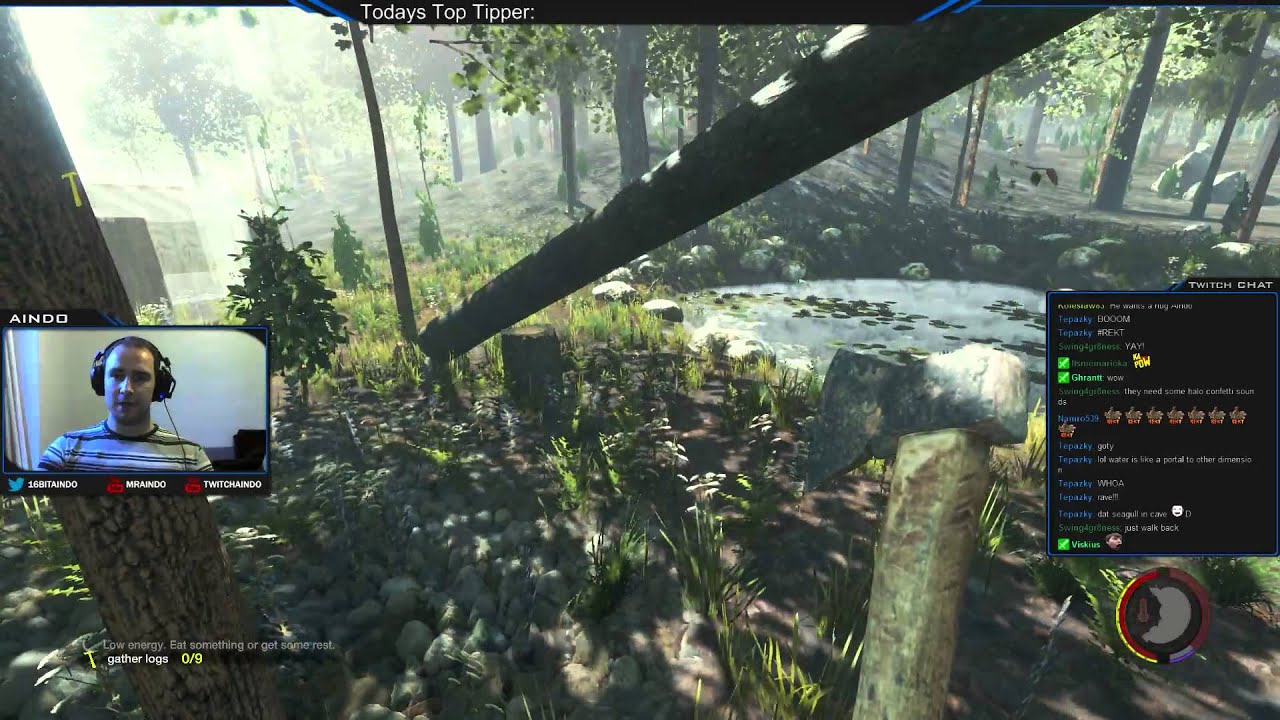 10/10/14 - The Forest - Checking out the new patch! CS:GO to end the ...