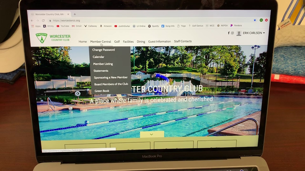 How to register for events on WCC website - YouTube