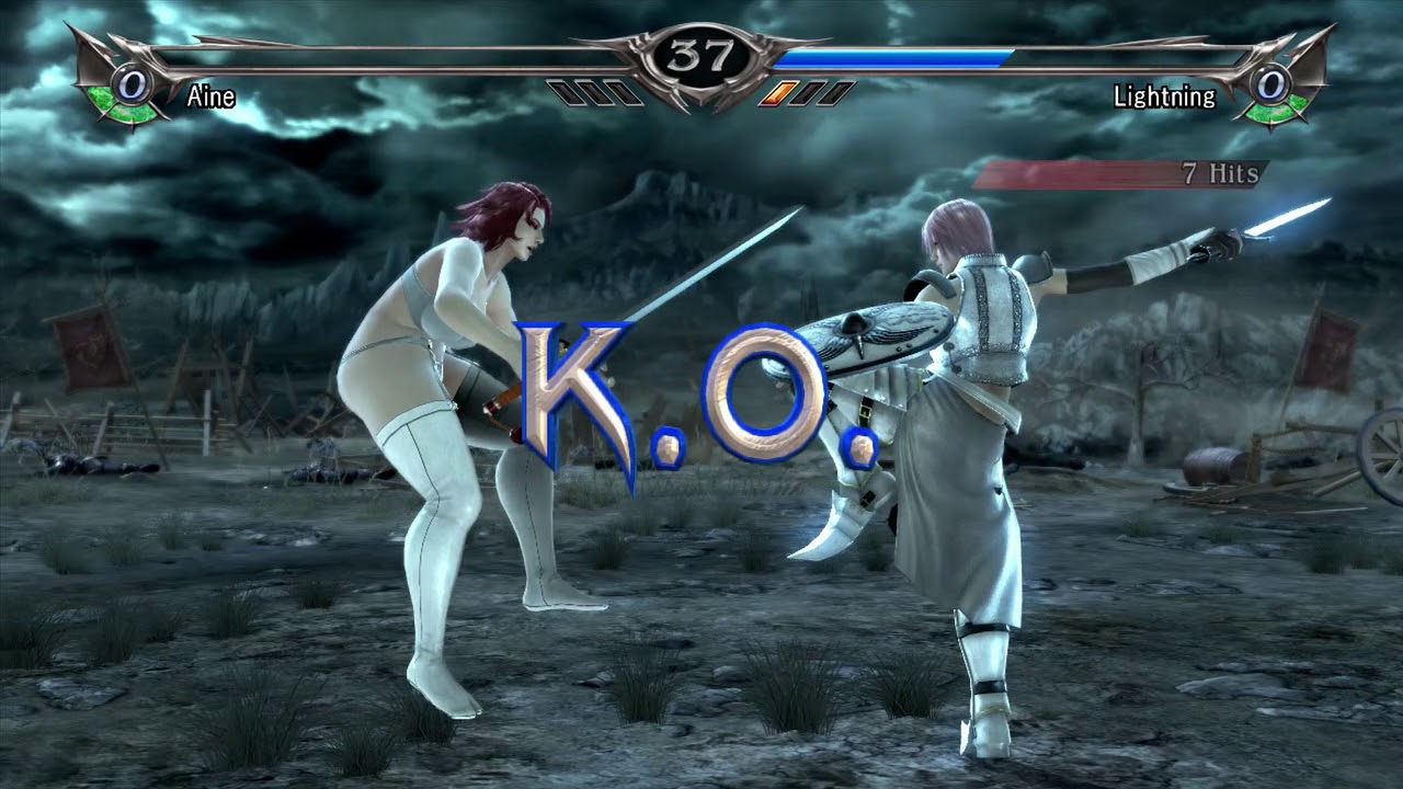 (Subscriber Request) Aine vs Lightning (Soul Calibur V) - YouTube