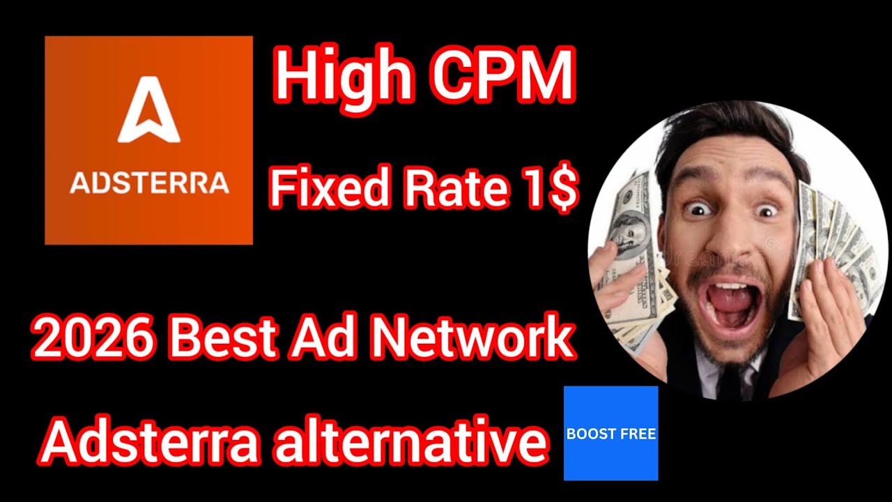 Boost Free Ad Network review 2026. Best adsterra alternative ad network ...