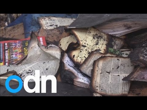 German newspaper suffers arson attack