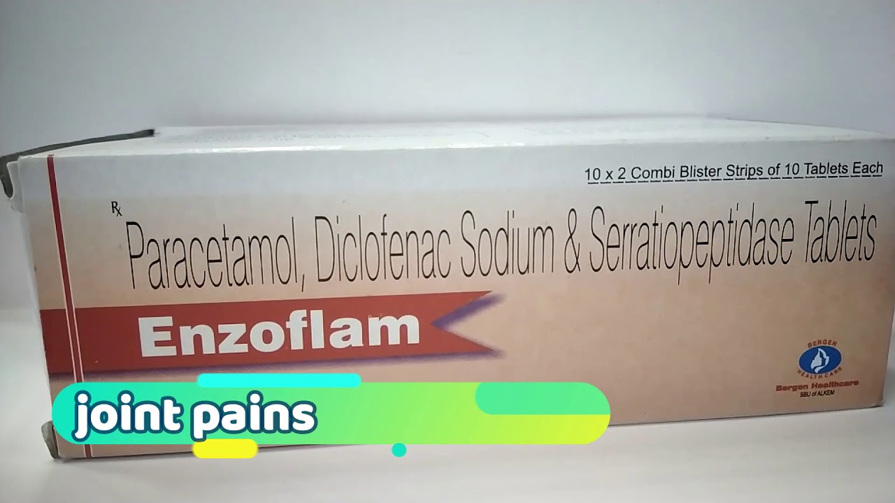 enzoflam tablet uses in english - YouTube
