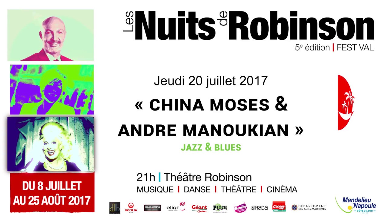 Ouverture du Festival "Les Nuits de Robinson" - Liane FOLY - YouTube