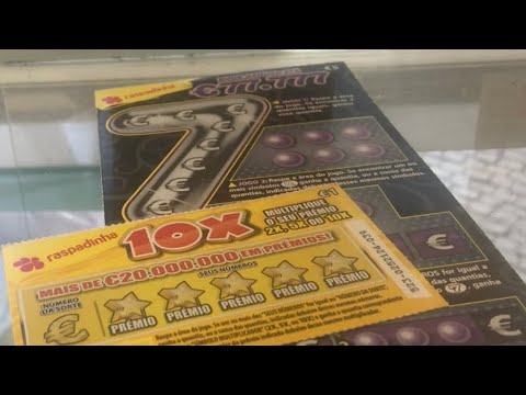 2x 🤑💶 🍀🥂 Portugal scratchcards - YouTube