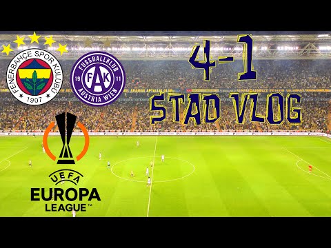 FENERBAHÇE 4 | AUSTRIA WIEN 1 | UEFA AVRUPA LİGİ PLAY-OFF | SAHA İÇİ VE GOLLER | MAÇIN HİKAYESİ | 4K
