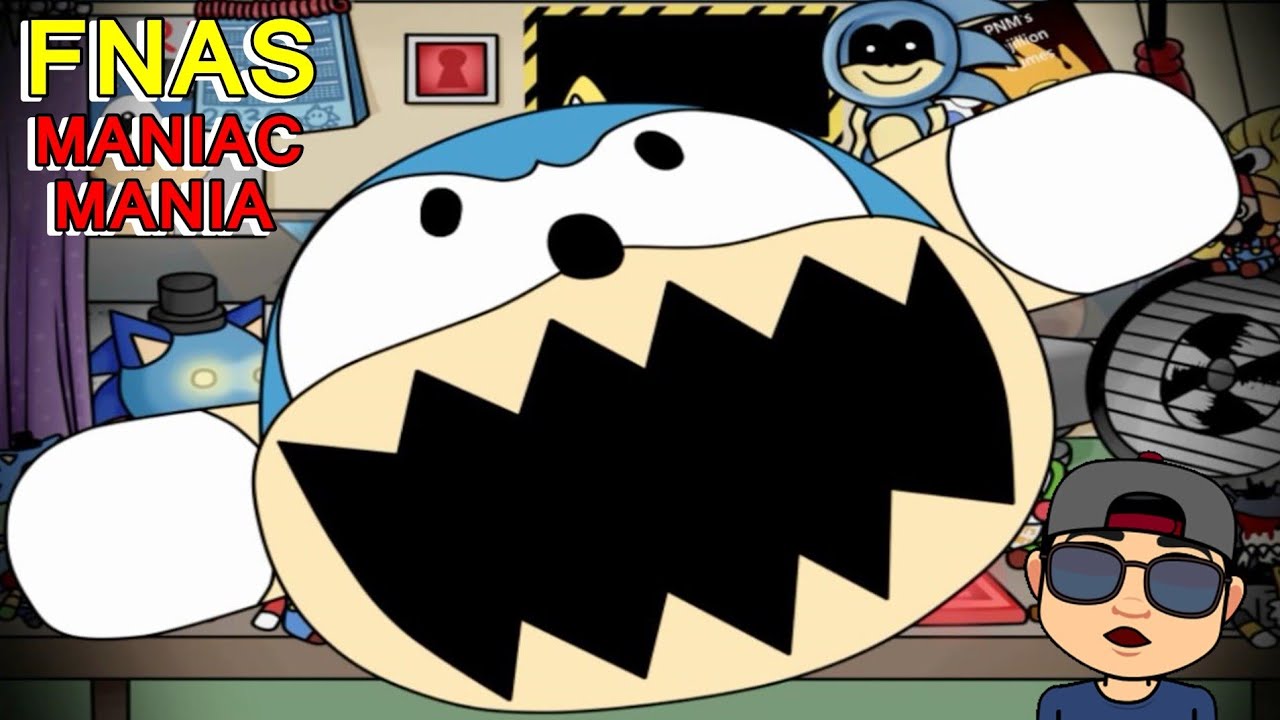 FIVE NIGHTS AT SONIC'S: MANIAC MANIA | MANIAC MODE | 6 CHALLENGES | 6 ...