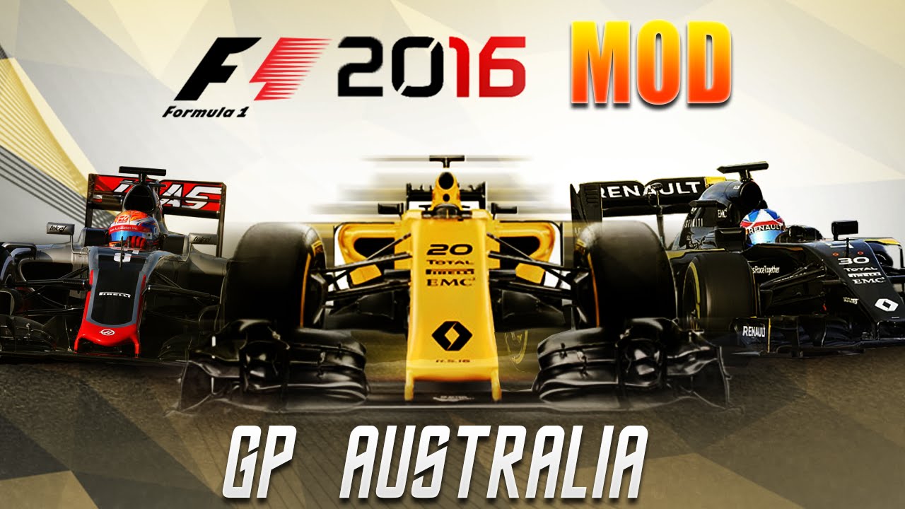 F1 2016 MOD | Modo Trayectoria GP Australia | Renault Sport F1 Team ...