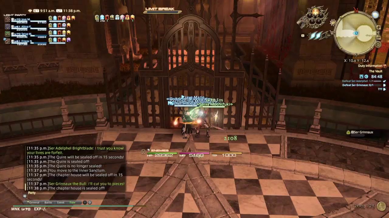 Jessa Plays - FFXIV - Anima Light Run (The Aery and The Vault, unsynced ...