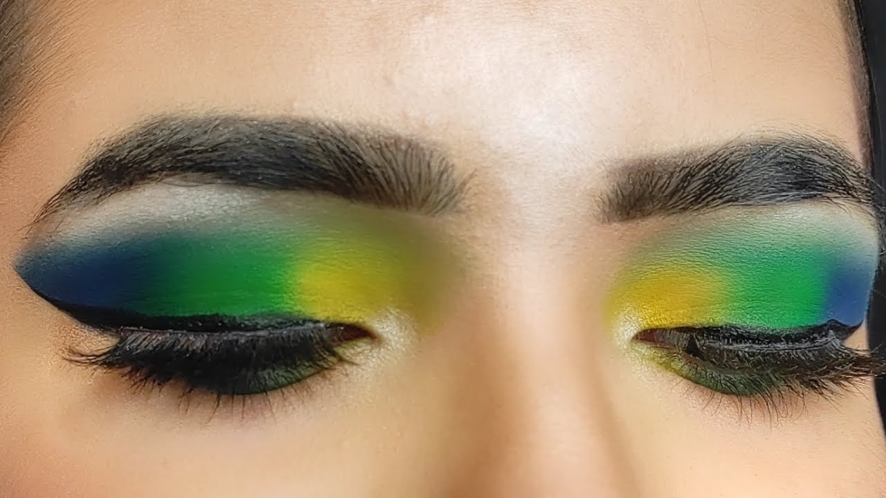 How To Do Colourfull Eyemakeup Look | PK Makeup Studio | # ...