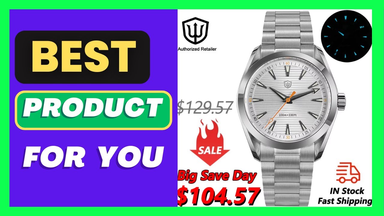 Watchdives WD0006 Vintage Watch VH31 - YouTube