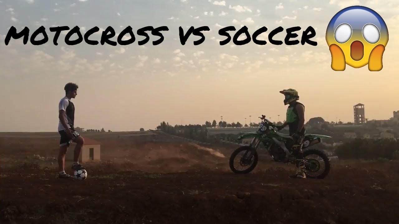 motocross vs soccer - YouTube