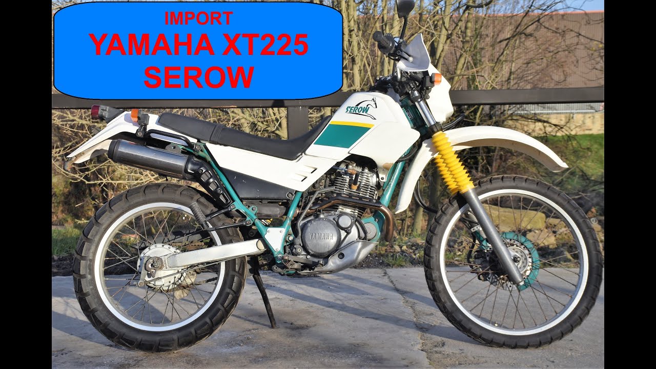 Faites moi importer en France une Yamaha XT225 Serow - YouTube