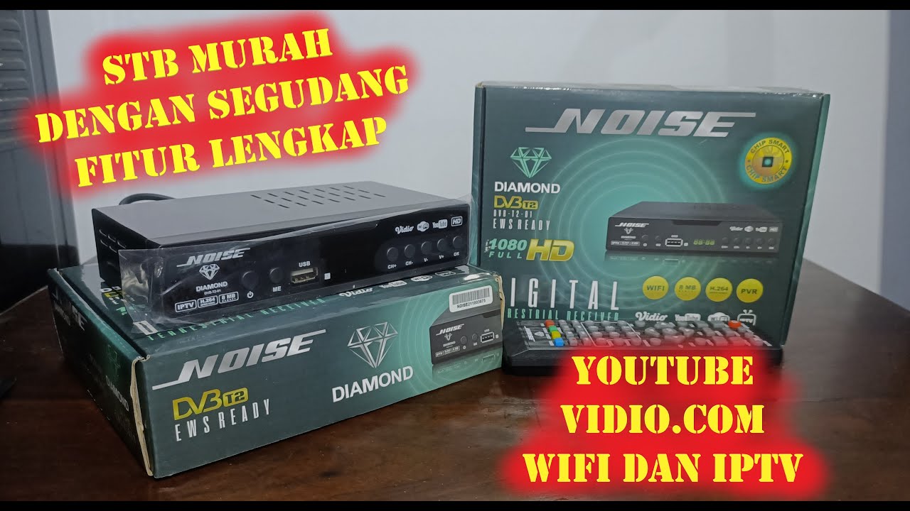 REVIEW SET TOP BOX TV DIGITAL NOISE DIAMOND DVBT2 MURAH DAN SNI # ...