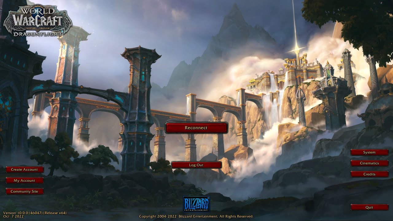 Dragonflight Login Screen Music | Dragonflight Beta - YouTube