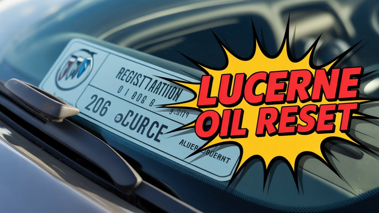 Reset Your 2006-2011 Buick Lucerne Oil Life in SECONDS! - YouTube
