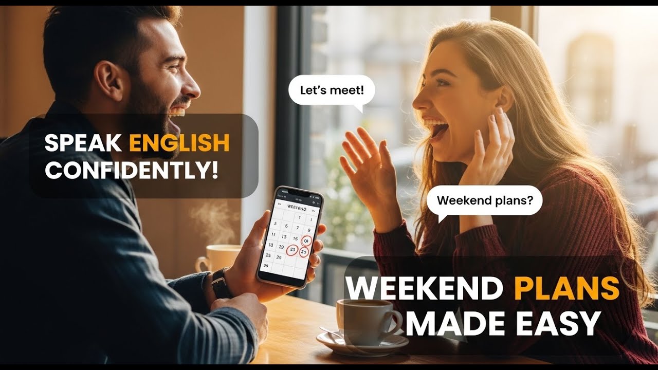 Making Weekend Plans | Improve English Speaking with Daily ...