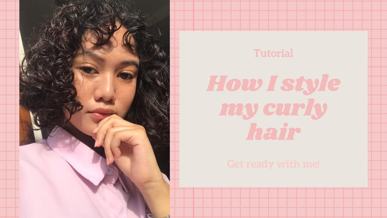 curly hair routine ft monea curl defining milk - YouTube