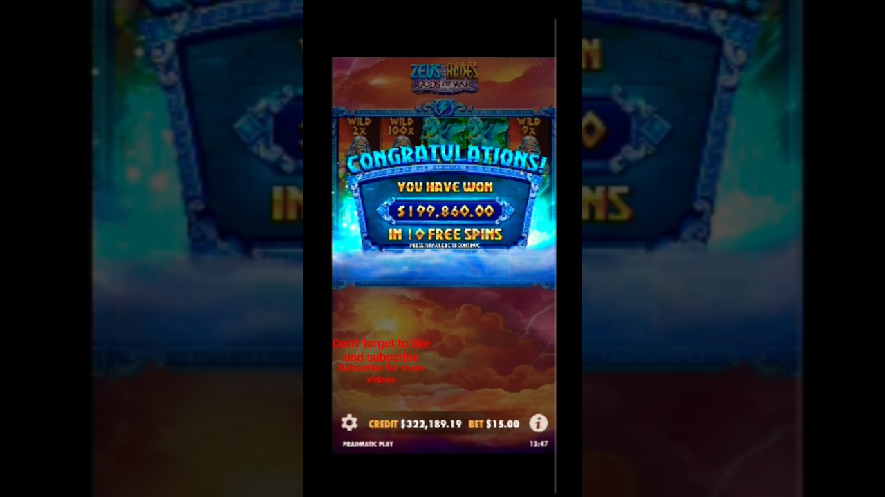 ZEUS vs HADES bonus gameplay op WIN BET 15$ #slots #maxwin #zeusvshades ...