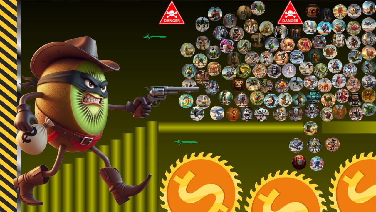 Escape from Kiwitto Banditto! - ALL 100 Italian Brainrot Survival ...