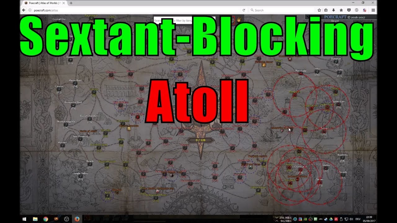 [3.0] #12 Atlas Guide - Sextant Blocking Atoll - Path of Exile ...