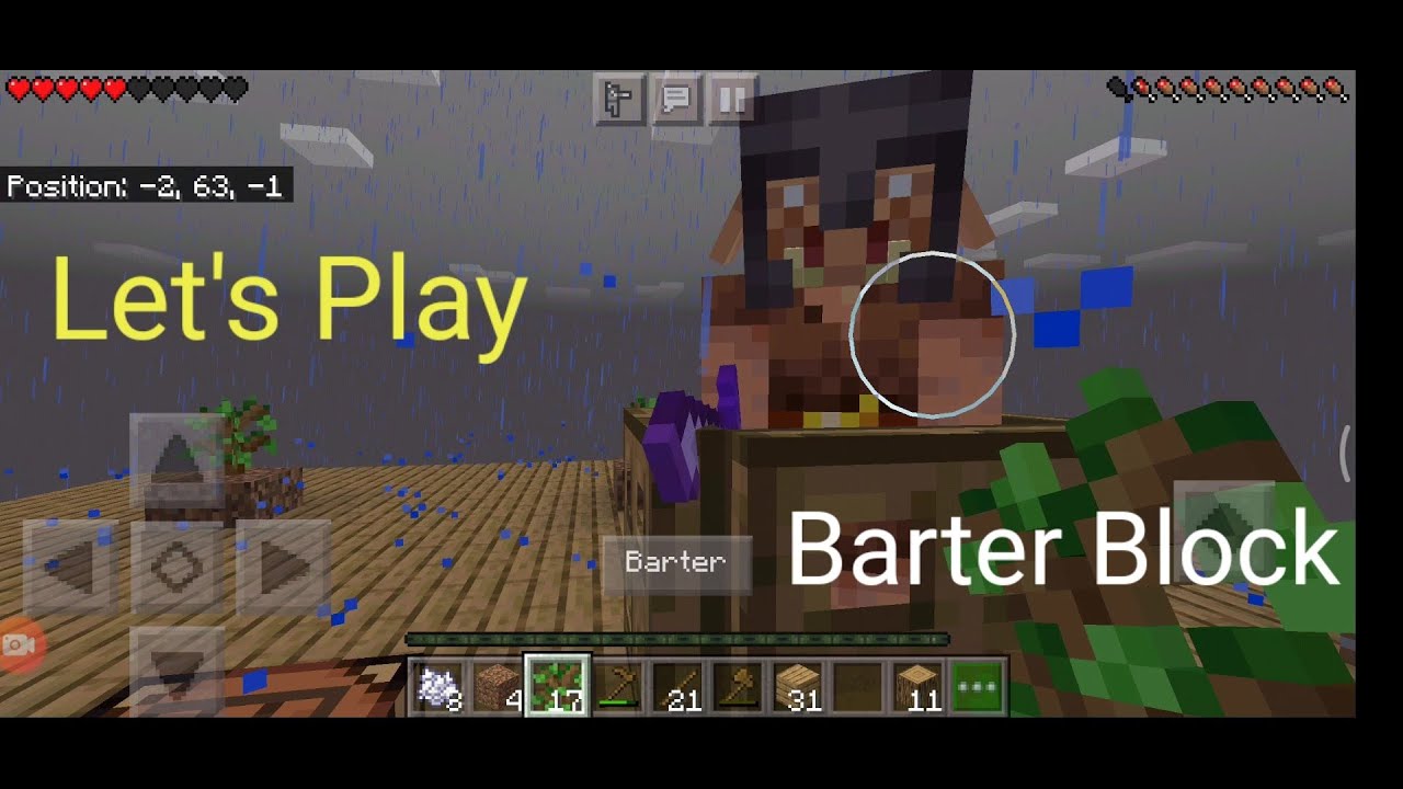 Barter Block Minecraft Gameplay Part 1 - YouTube