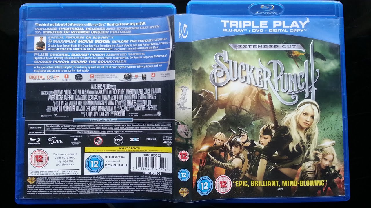 Sucker Punch (Extended Cut) DVD & Blu-Ray Product Review - YouTube