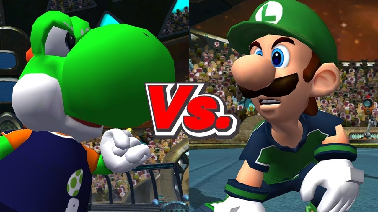 Super Mario Strikers - Yoshi/Koopa Troopa Vs. Luigi/Koopa Troopa - YouTube