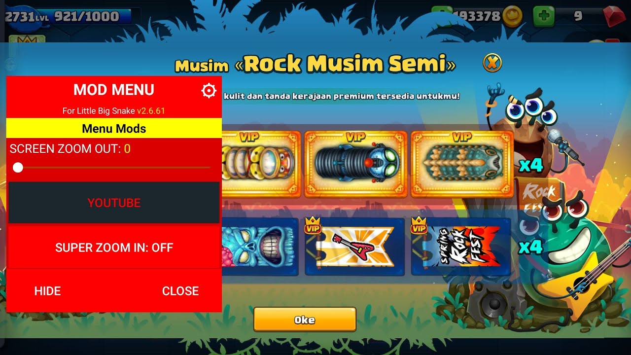 Little Big Snake V2.6.61 - MOD MENU - YouTube