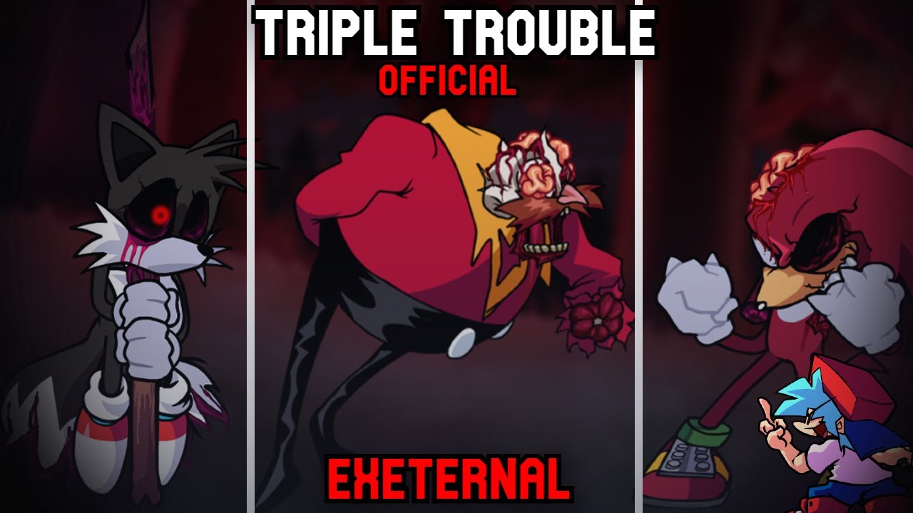 Triple Trouble EXEternal Gameplay | FNF MODS - YouTube